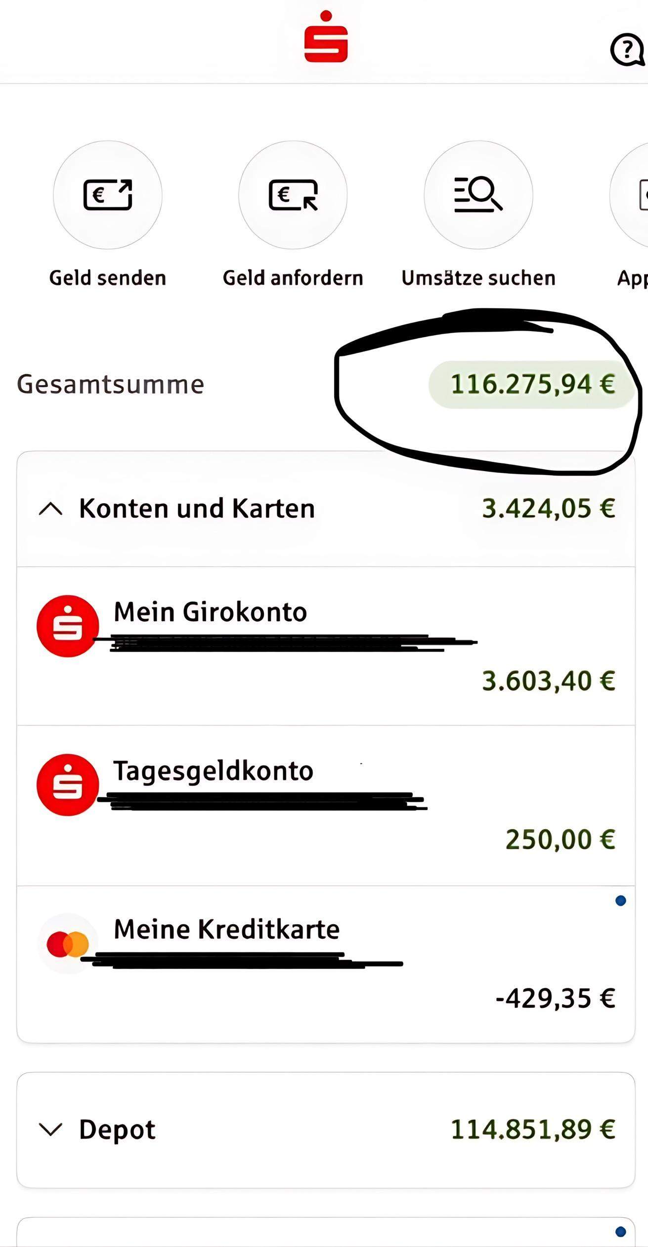 Wie findest du den Kontostand no Flex? (Psychologie, Geld, Deutschland)