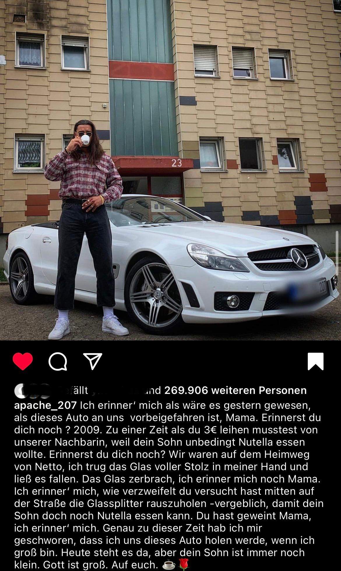 Wie findet ihr Apache 207 als Person und Musikalisch? (Rap, Hip-Hop ...