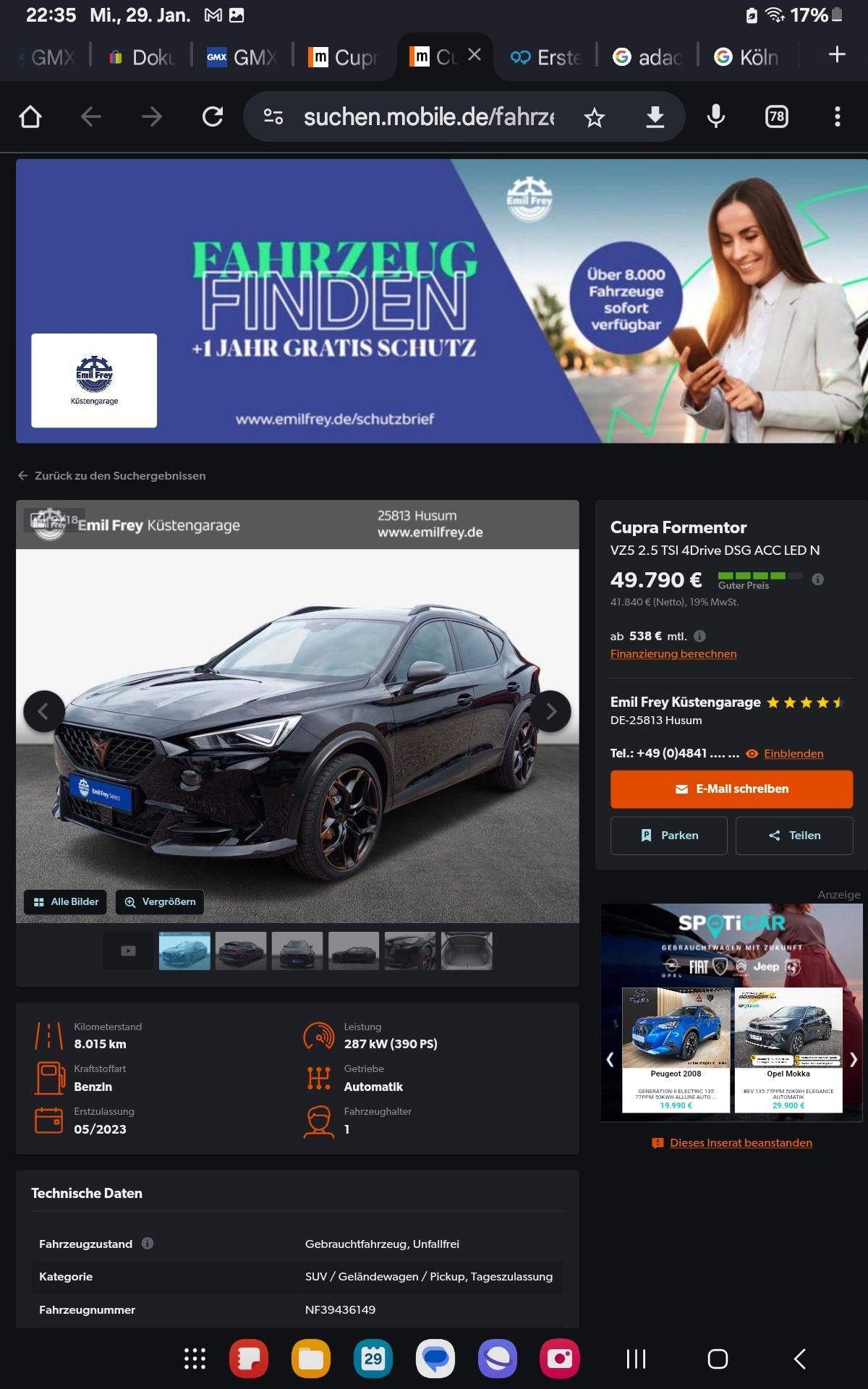 Wie findet ihr das Auto (Motor, Autokauf, Tuning)