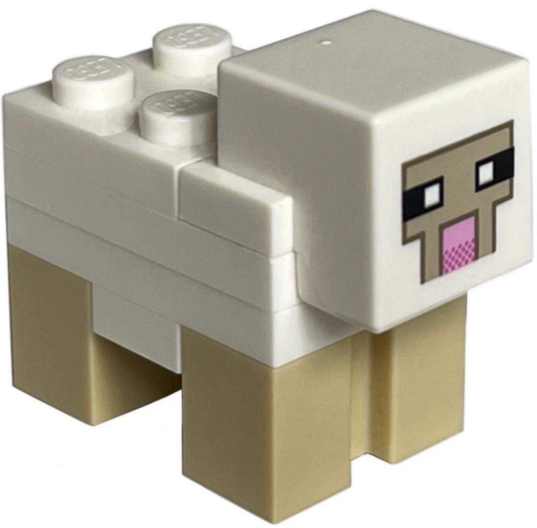 Wie findet ihr das Lego Minecraft Schäfchen? (Schläge, Schafe)