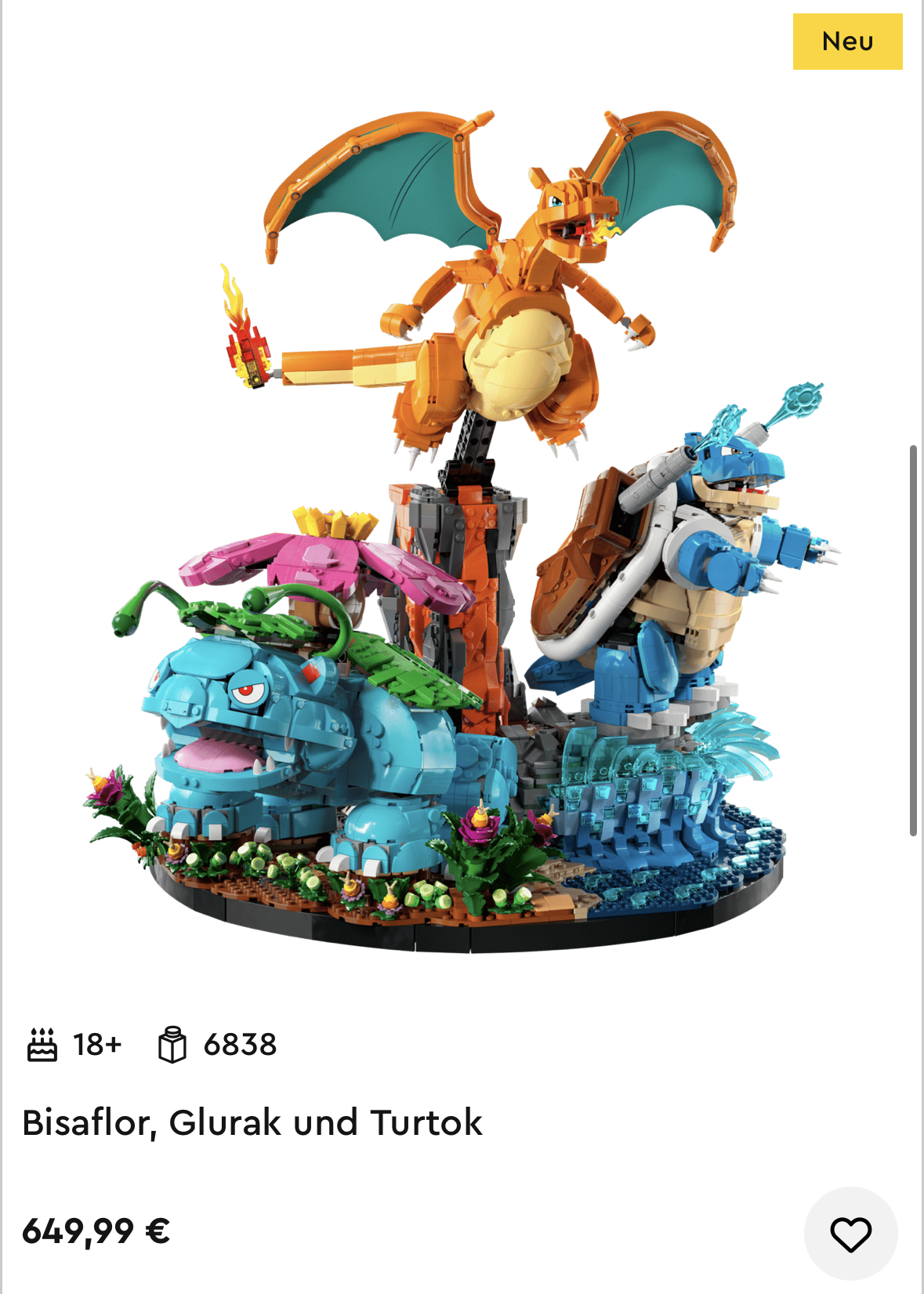 Wie findet ihr das neue Lego Pokémon Set? (Pokemon)