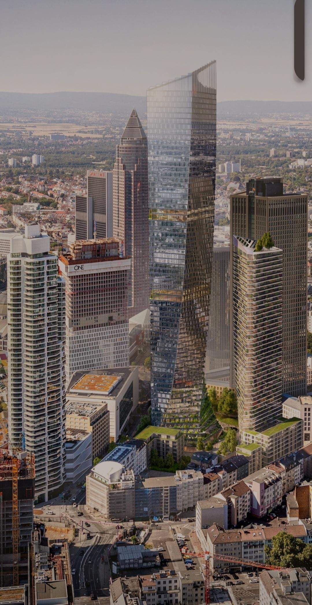 Wie findet ihr den neuen Turm in Frankfurt, welches 288m hoch werden ...