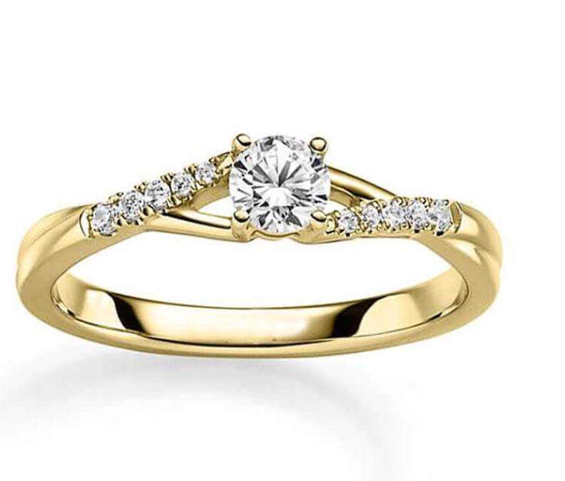 Wie findet ihr diesen Ring? (Schmuck, Gold, Verlobungsring)