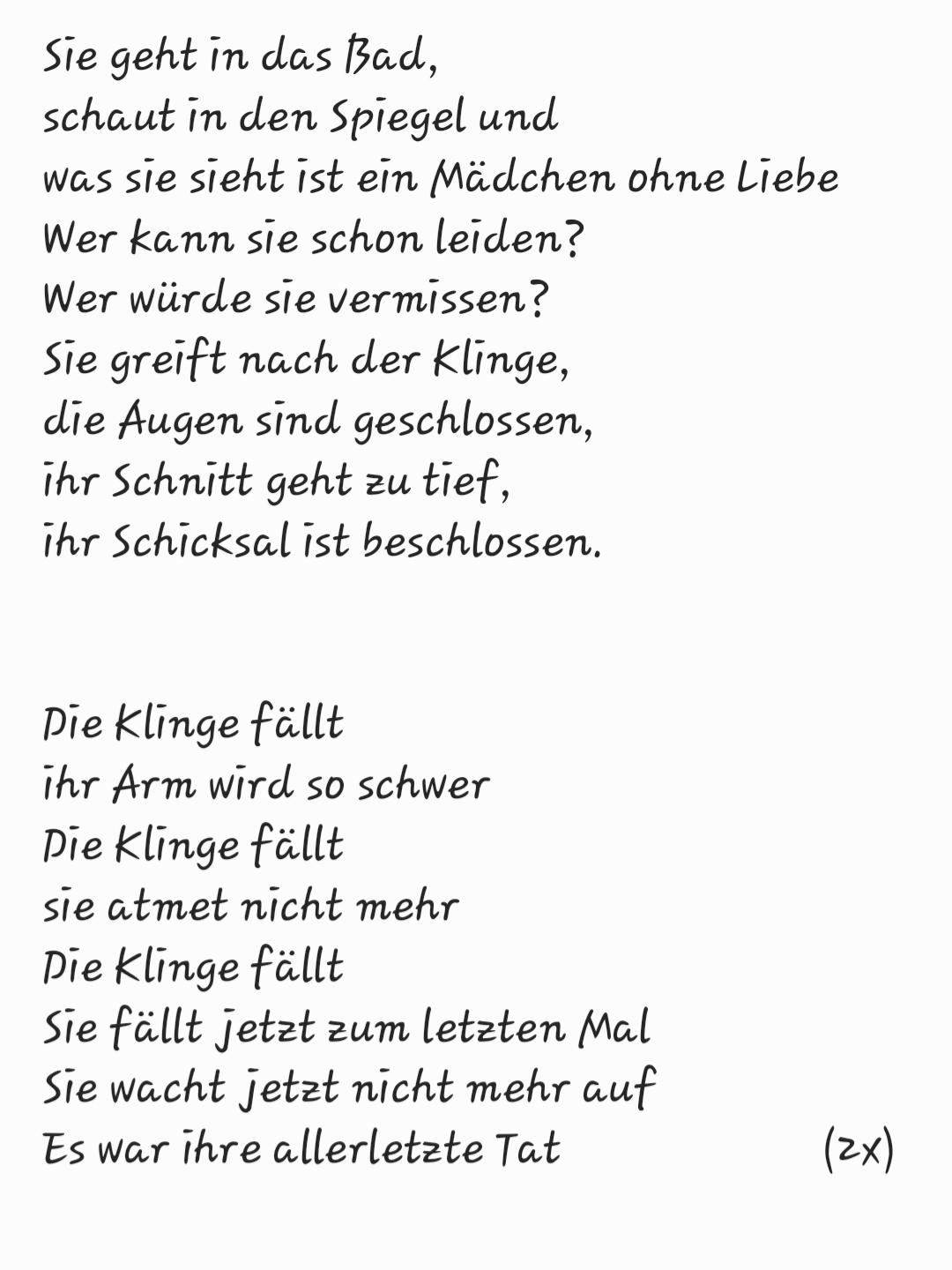 Wie findet ihr diesen Songtext? (Computer, Musik)