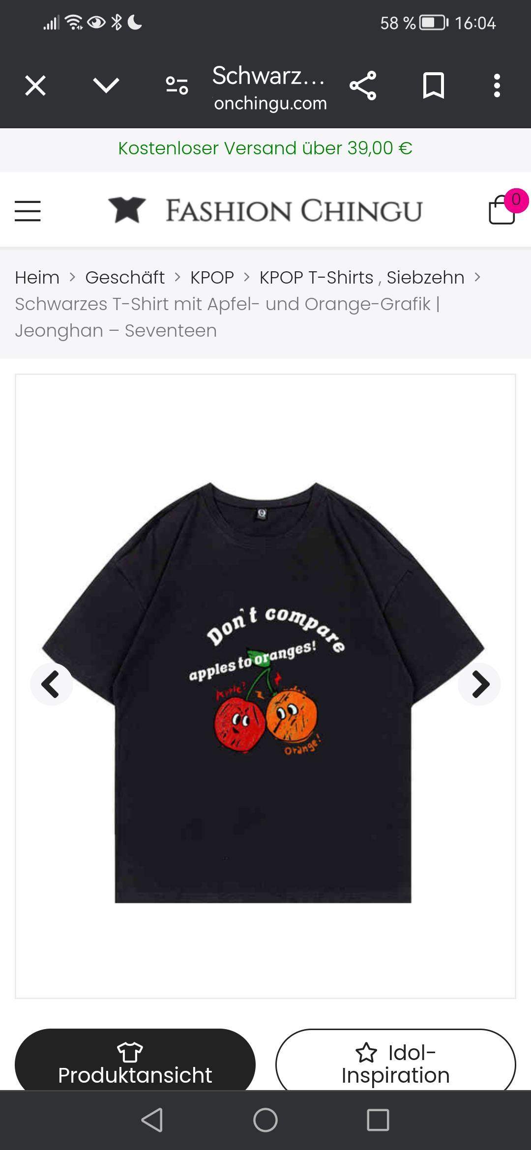 Wie findet ihr fashion chingu? Habt ihr dort schonmal bestellt ...