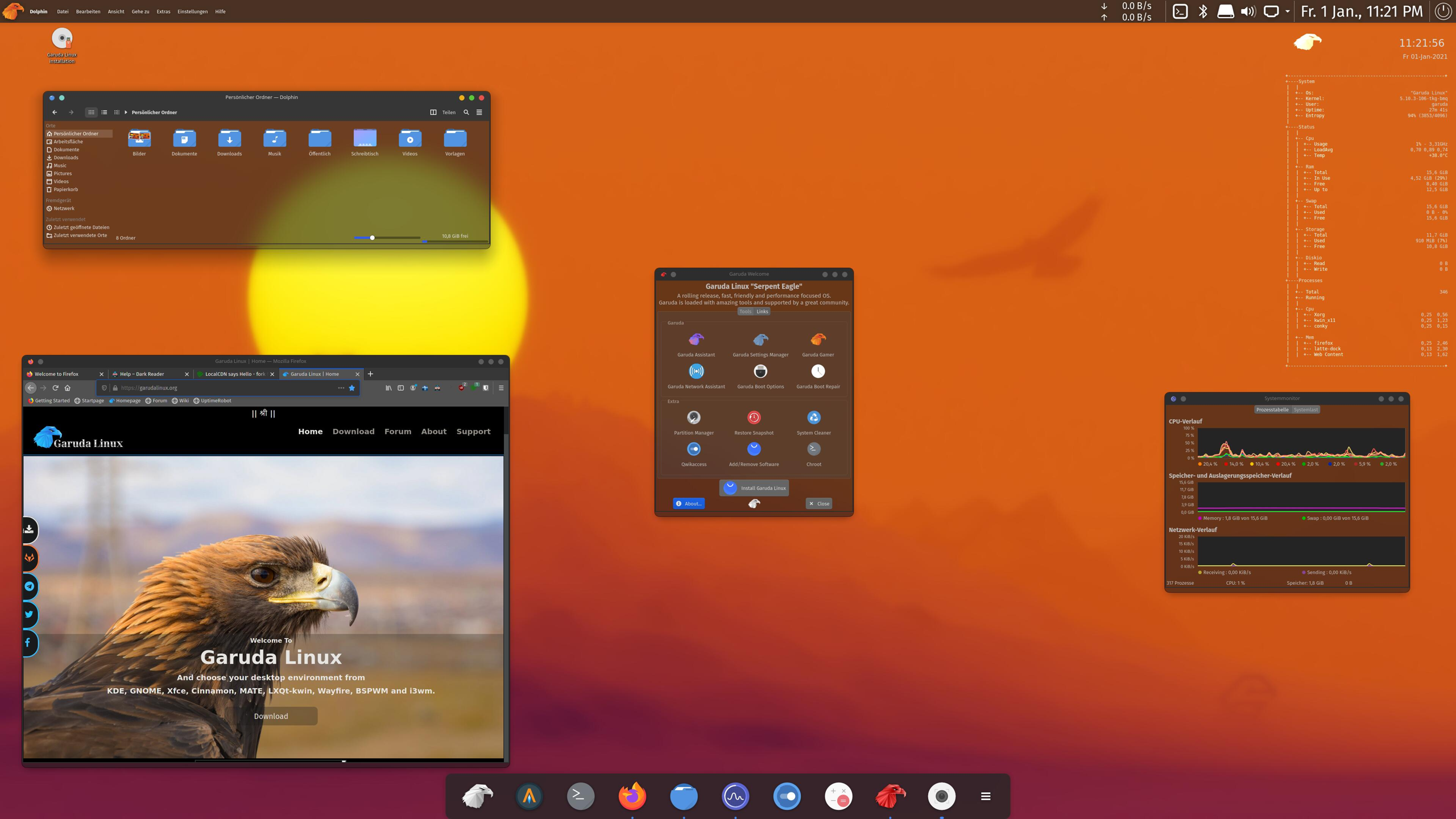 Wie findet ihr Garuda Linux? (Computer, Technik, PC)