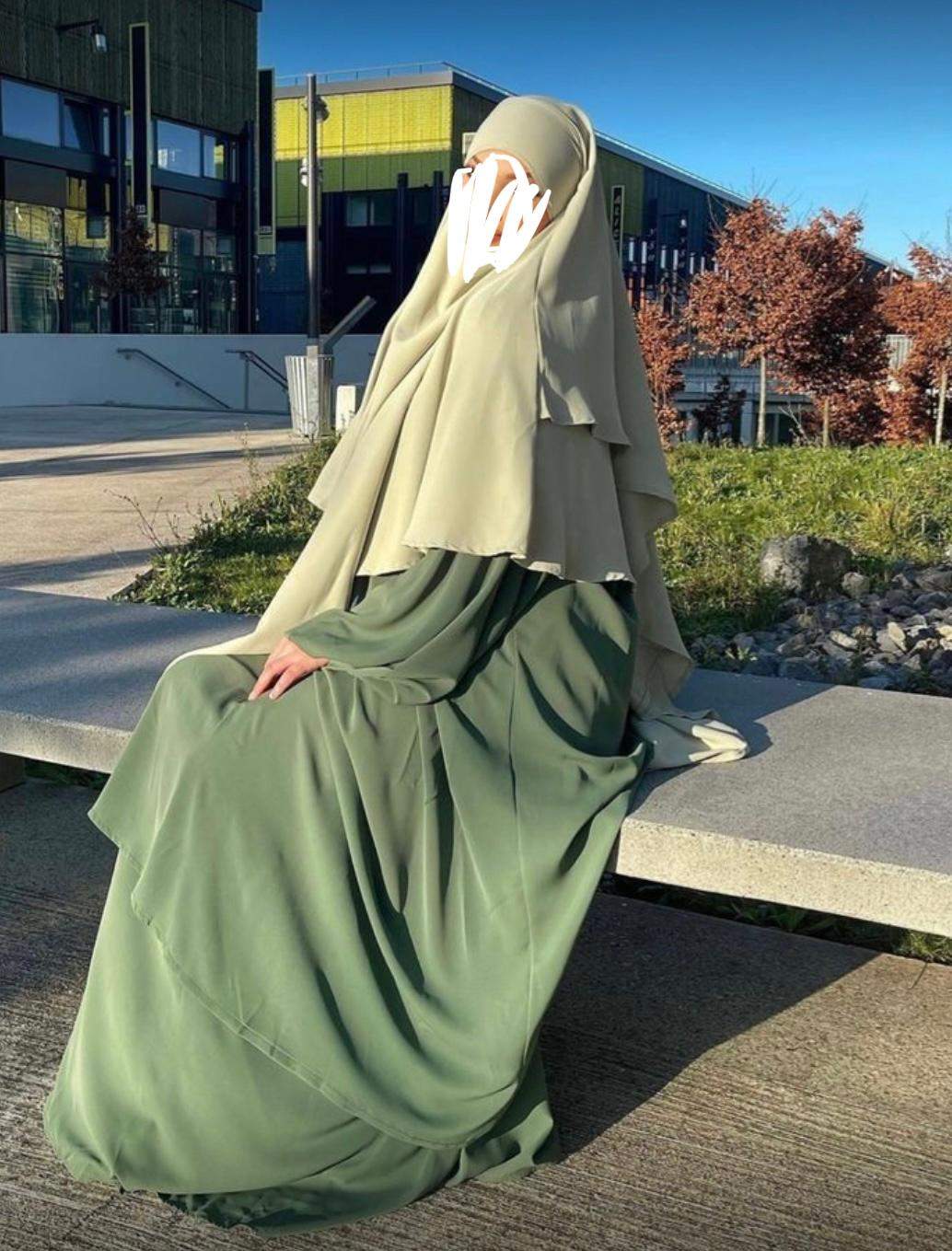 Wie findet ihr khimar? (Islam, Style, abaya)