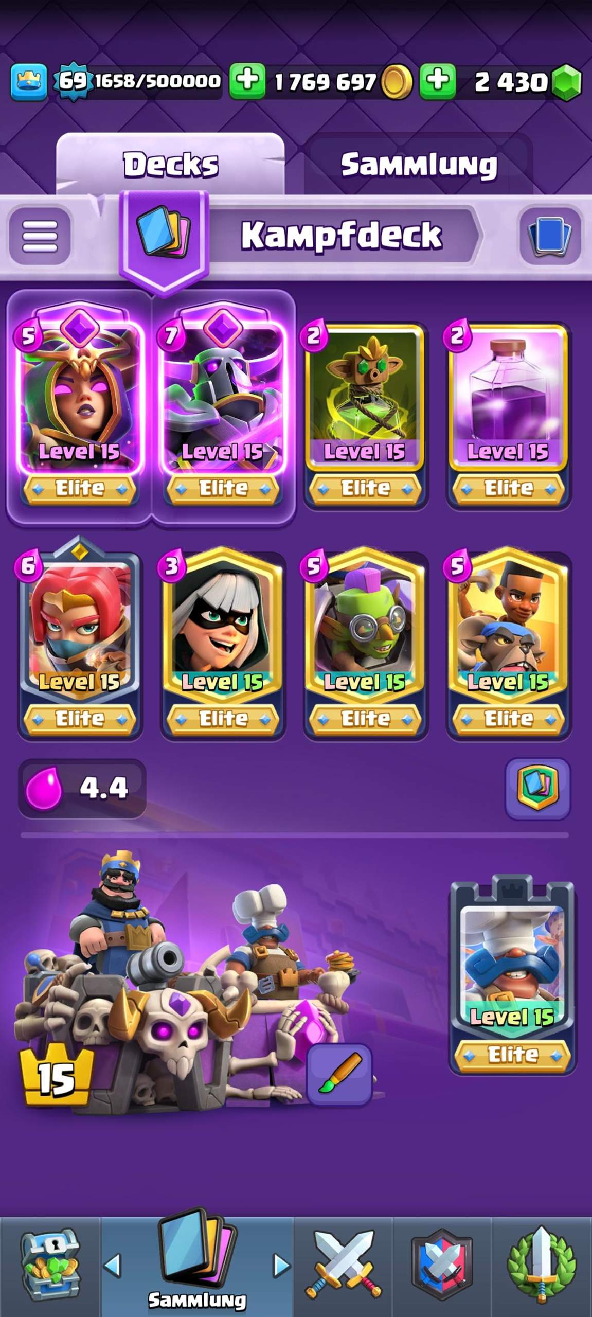 Wie findet ihr mein Clash Royale Deck? (Android, iOS, Google Play Store)
