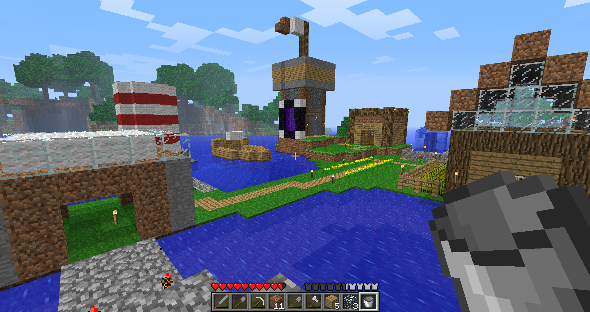 Wie findet ihr mein Dorf stand jetzt (Minecraft)? (PC, Computerspiele ...