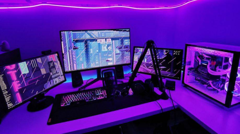 wie findet ihr mein jetziger Gaming Setup? (Computer, Technik, PC)