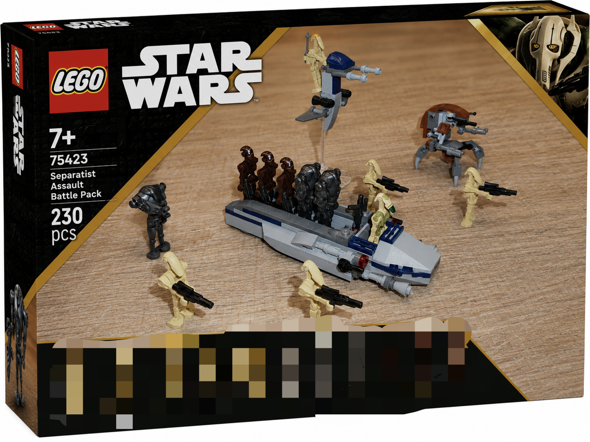 Wie findet ihr mein Lego Star Wars Separtisten Battlepack MOC Box Art ...