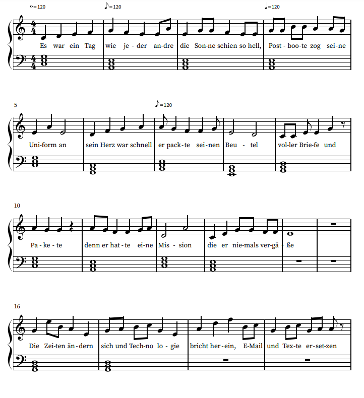 Wie findet ihr meinen Song? (Musik, Lied, Noten)