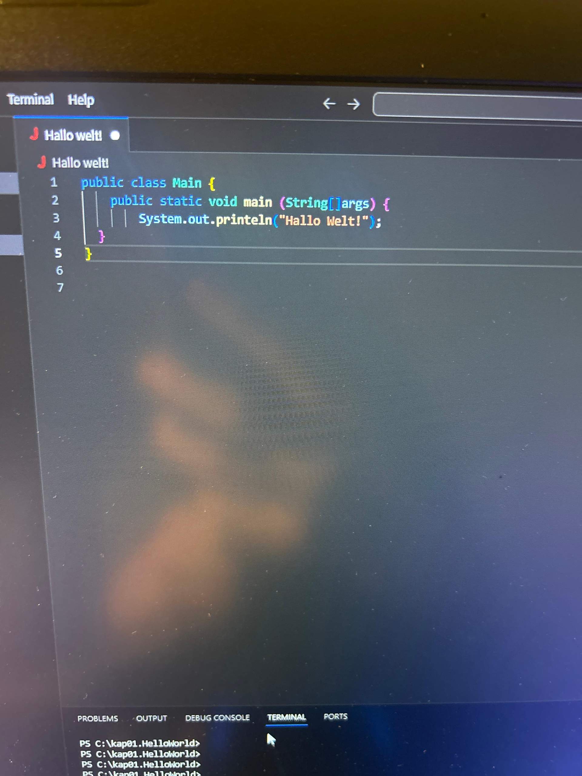 Wie führe ich diesen Code in Visual Studio Code (Java) aus ...