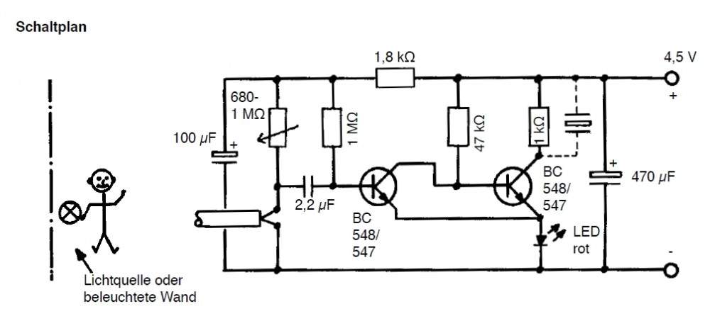 Wie funktioniert dieser Schaltplan eines Bewegungsmelders? (Technik ...