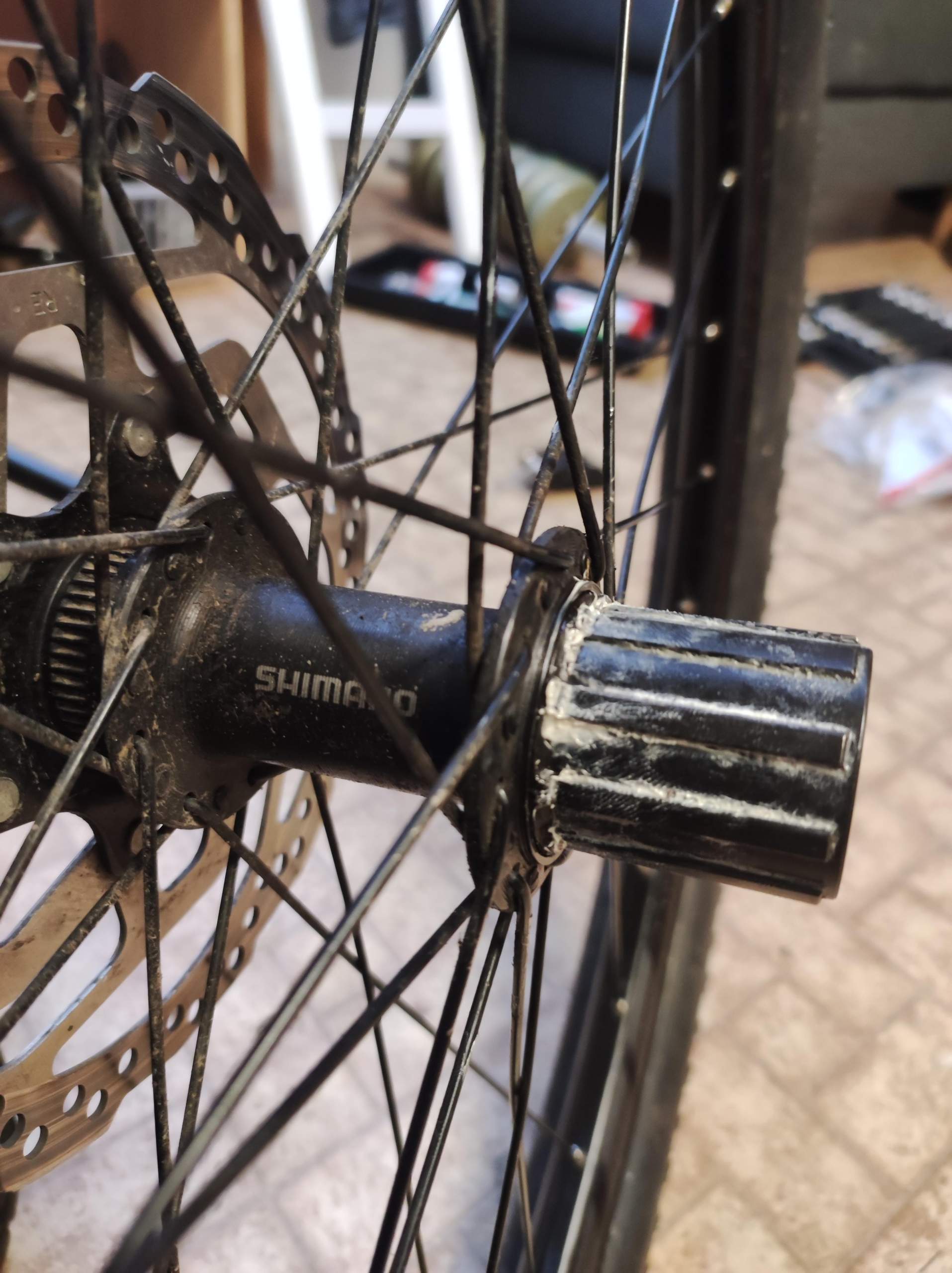 Wie geht der freilauf ab? (Fahrrad, Mountainbike, Shimano)