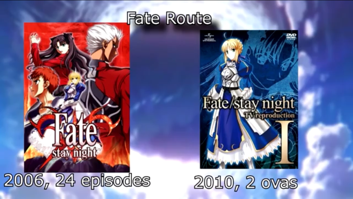 Wie geht es weiter in der Fate route? (Filme und Serien, Anime)