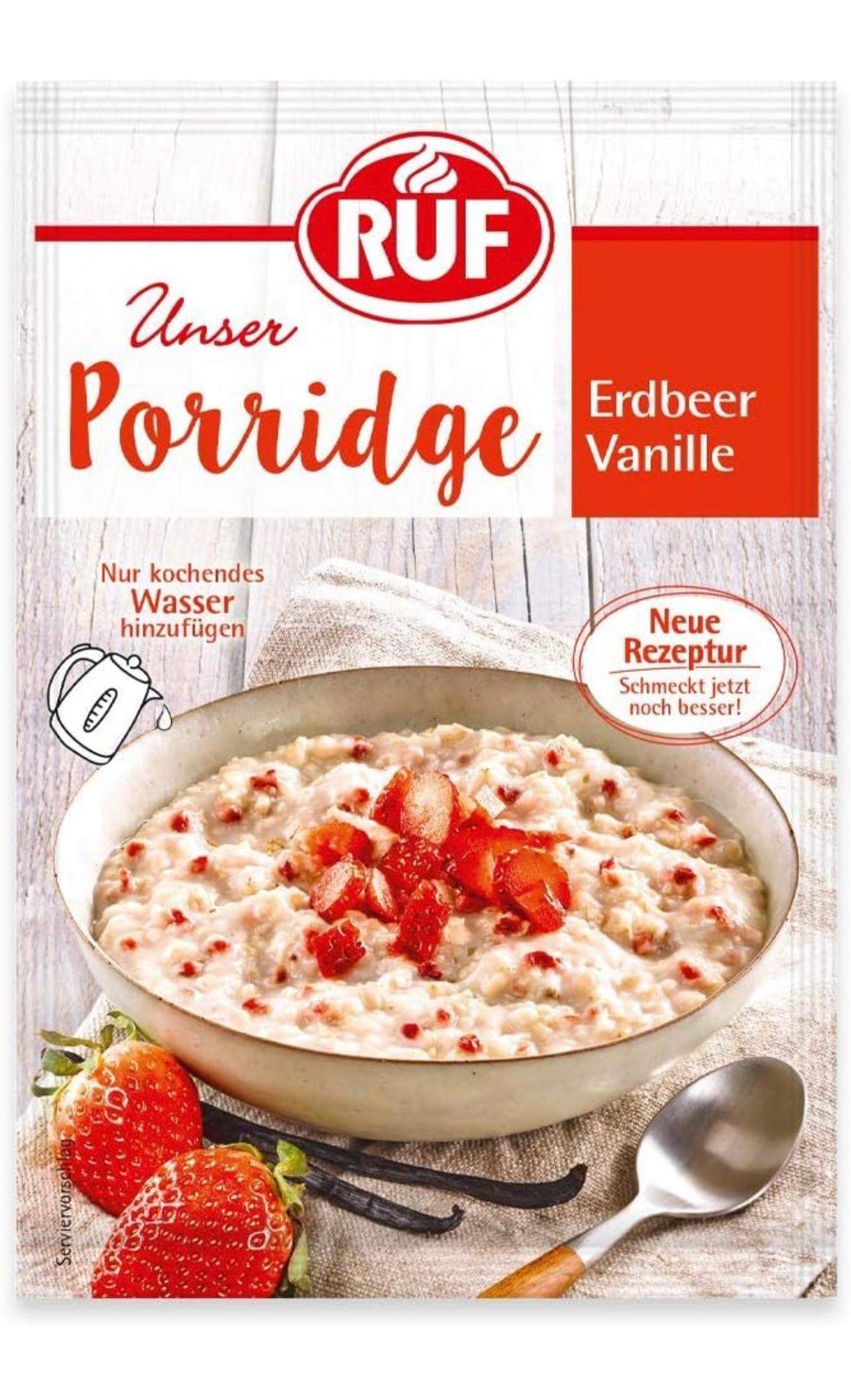 Wie gesund sind die Ruf Porridges? (gesunde Ernährung, Protein, Zucker)