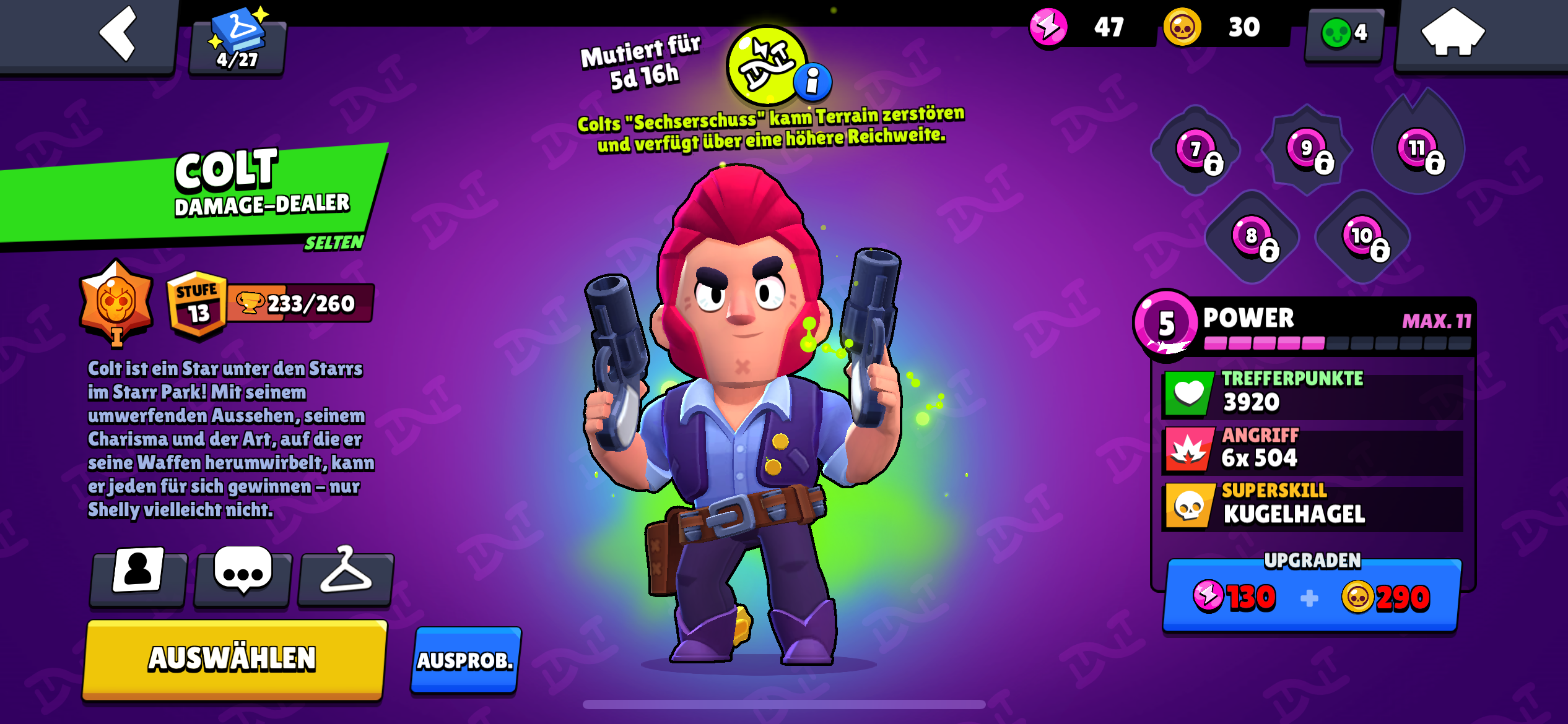 Wie gut oder schlecht seid ihr in Brawl Stars mit Colt? (Supercell ...