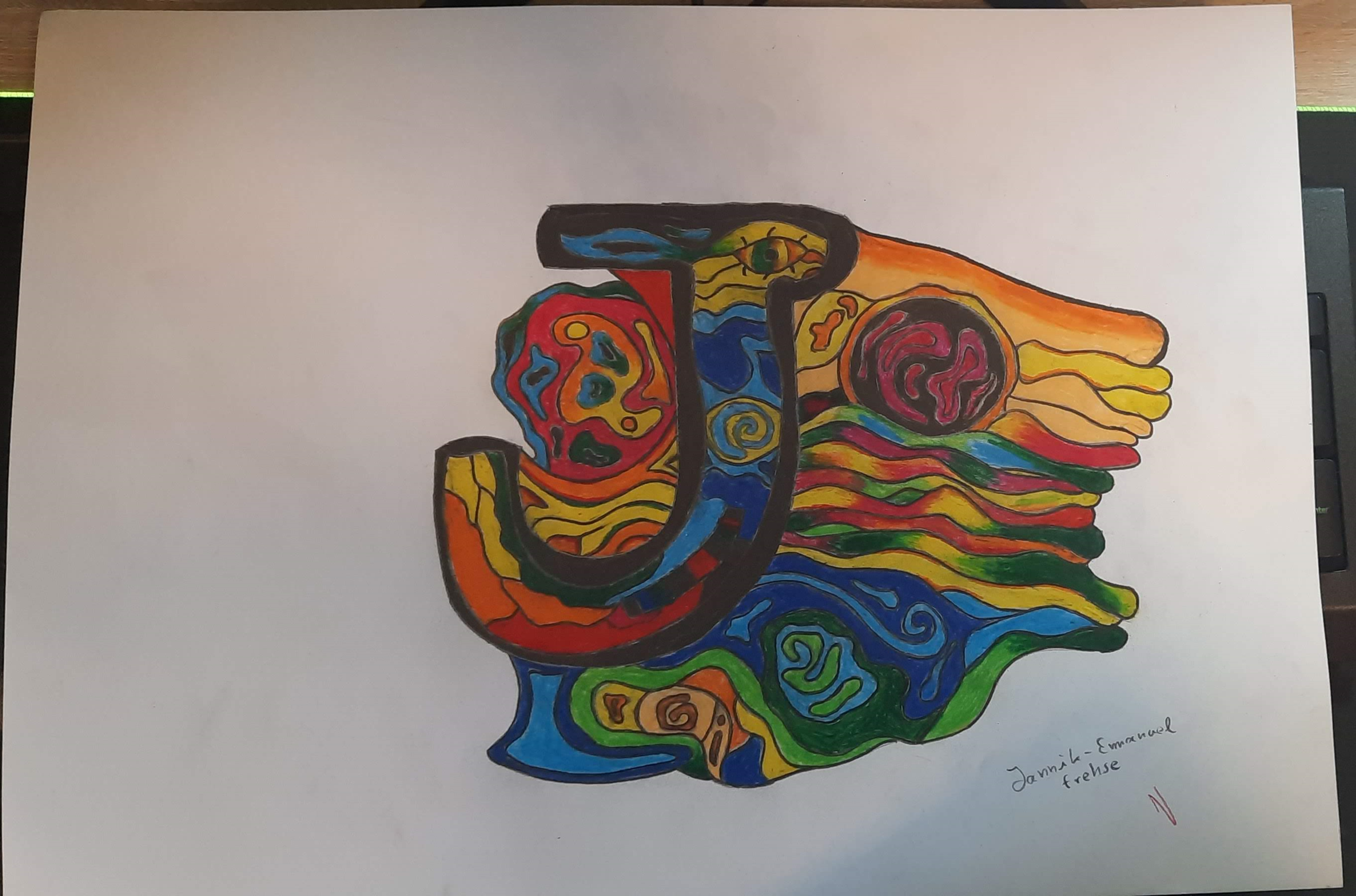 Wie gut/schlecht ist dieses Bild gemalt? Wie findet ihr dieses Bild ...