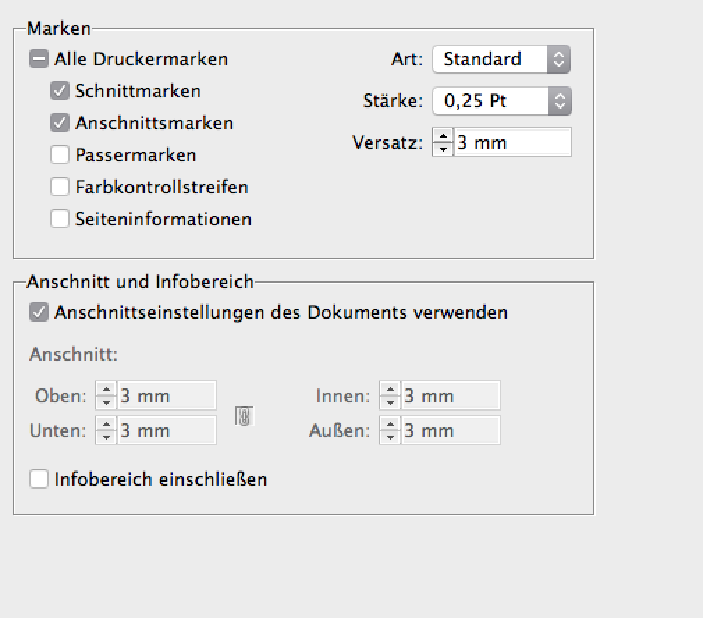 Wie ist das mit dem Versatz bei Adobe InDesign? (Freizeit, Grafik, Design)