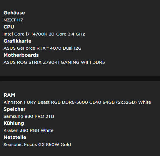 Wie ist das PC Build? (Computer, Gaming PC, Intel)