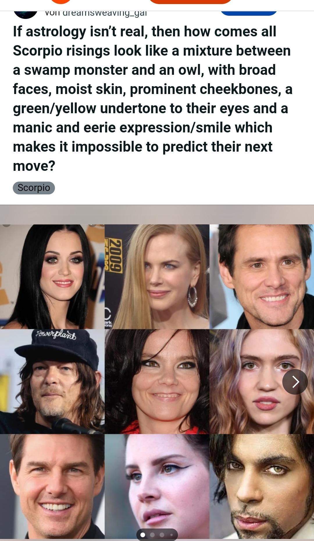 Wie kann ich aufhören an Astrologie zu glauben wenn Menschen LITERALLY aussehen, wie ihre ...