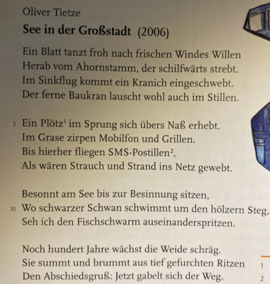 Wie kann ich dies Gedicht deuten? (Schule)