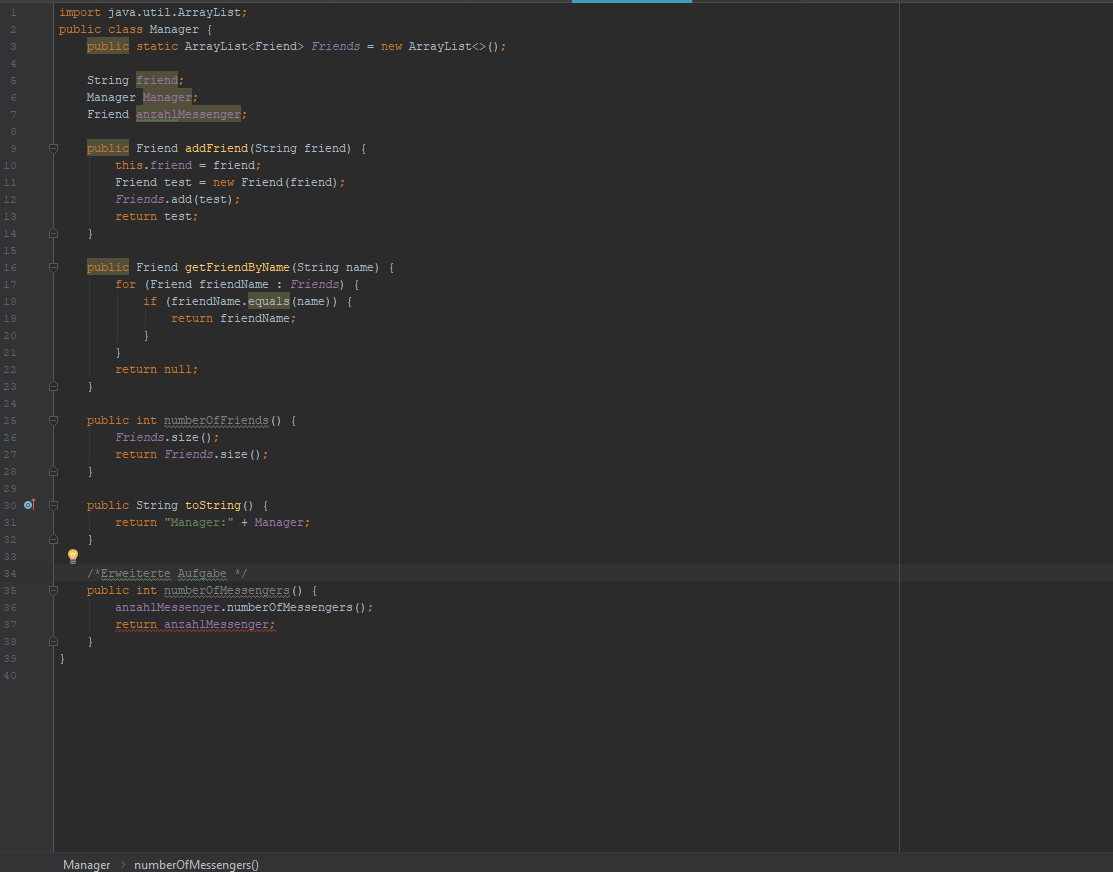 Wie kann ich in Java in einer Array liste 2 Namen vergleichen und mir ...