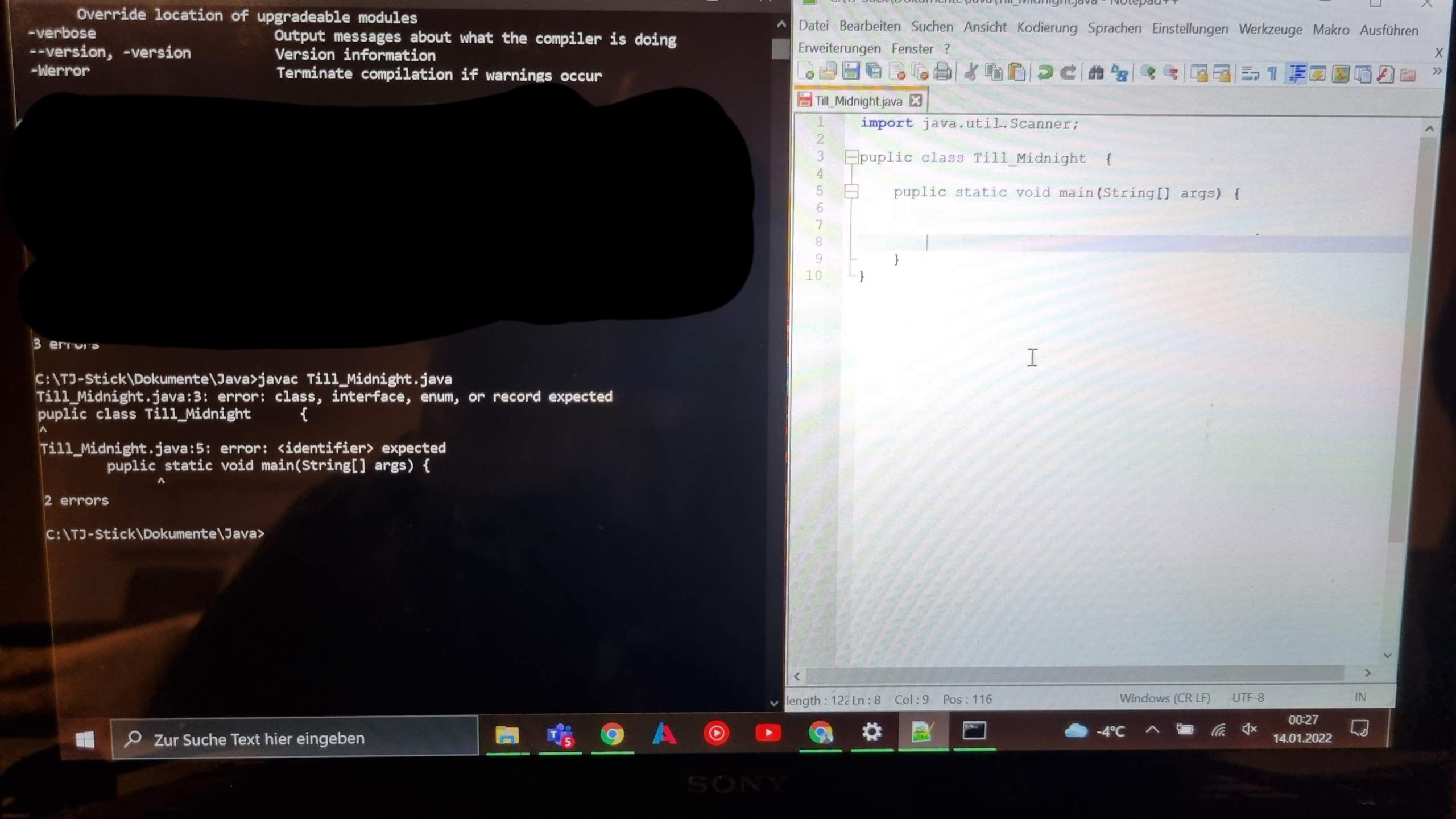 Wie kann ich in Java programmieren, dass mir die Zeit seit Mitternacht ... Wie kann ich in Java programmieren, dass mir die Zeit seit Mitternacht ...