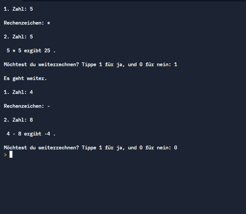 Wie kann ich in Python einen Taschenrechner mit Kommazahlen erstellen ...
