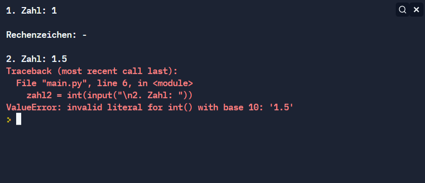 Wie kann ich in Python einen Taschenrechner mit Kommazahlen erstellen ...