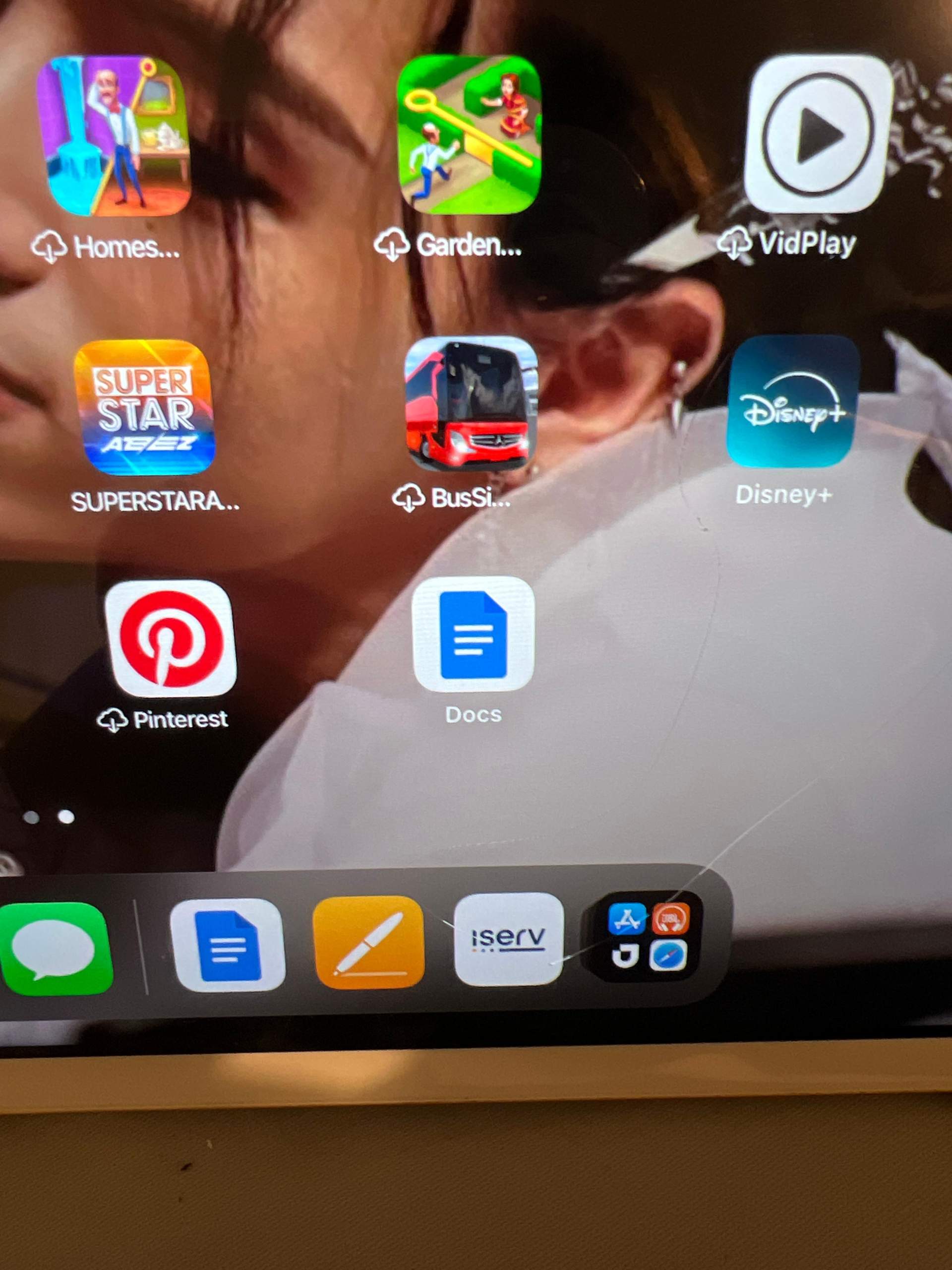 Wie kann ich mich auf der App Docs Abmelden? (iPad)