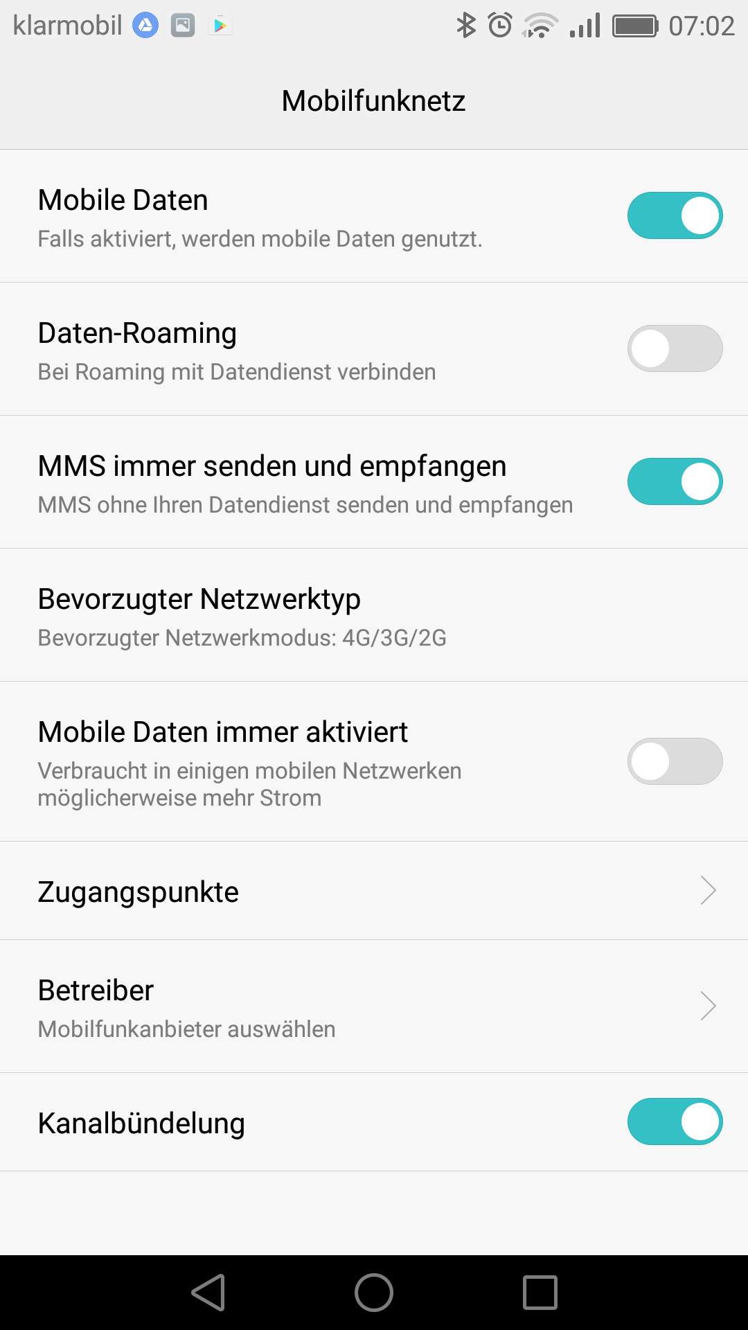 Wie kann ich Mobile Daten für einzelne Apps in einem Huawei Nova Handy ...