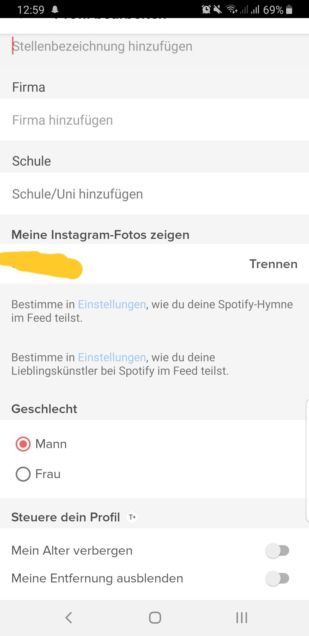 Wie kann ich Spotify mit Tinder verbinden? (Dating) Wie kann ich Spotify mit Tinder verbinden? (Dating)