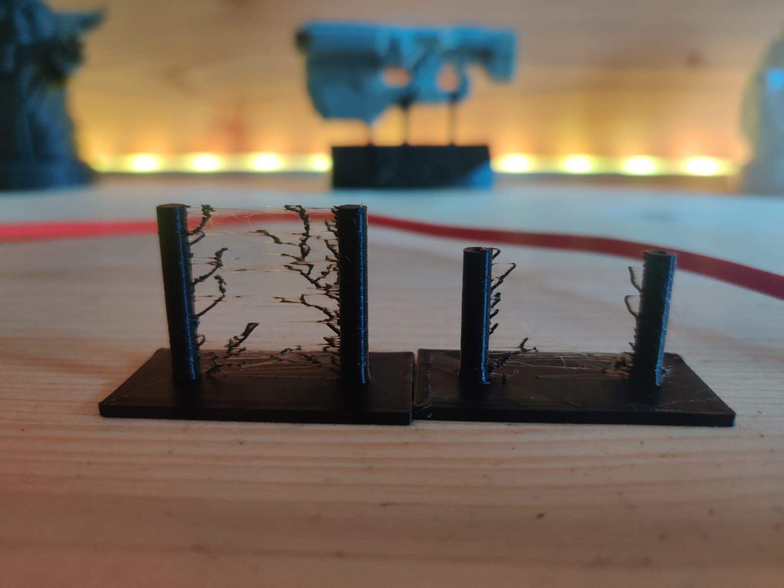 Wie kann ich Stringing/ oozing beim 3D drucken? (3D-Drucker, Filament ... Wie kann ich Stringing/ oozing beim 3D drucken? (3D-Drucker, Filament ...