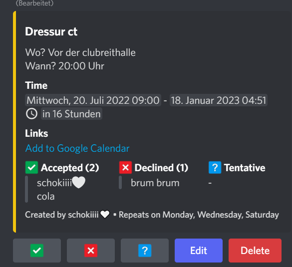 Wie kann man ein solches Formular auf Discord erstellen? (Computer, Star Stable, Discord Server)