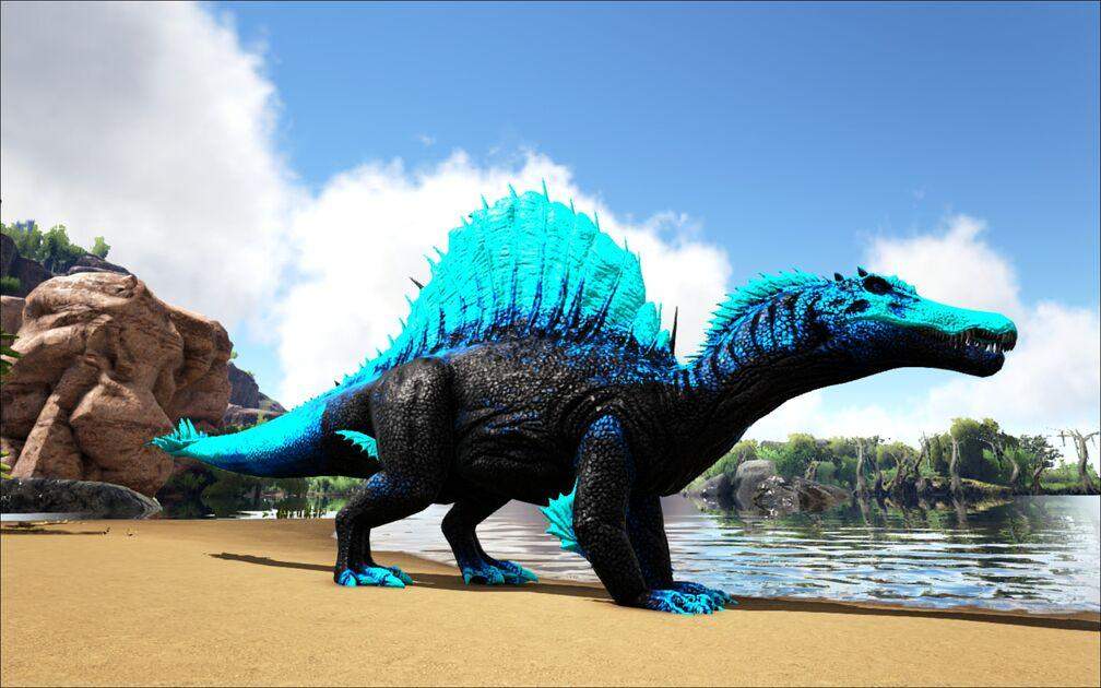 Wie kann man einfach einen SPINO zähmen? (ARK, ARK Survival Evolved)