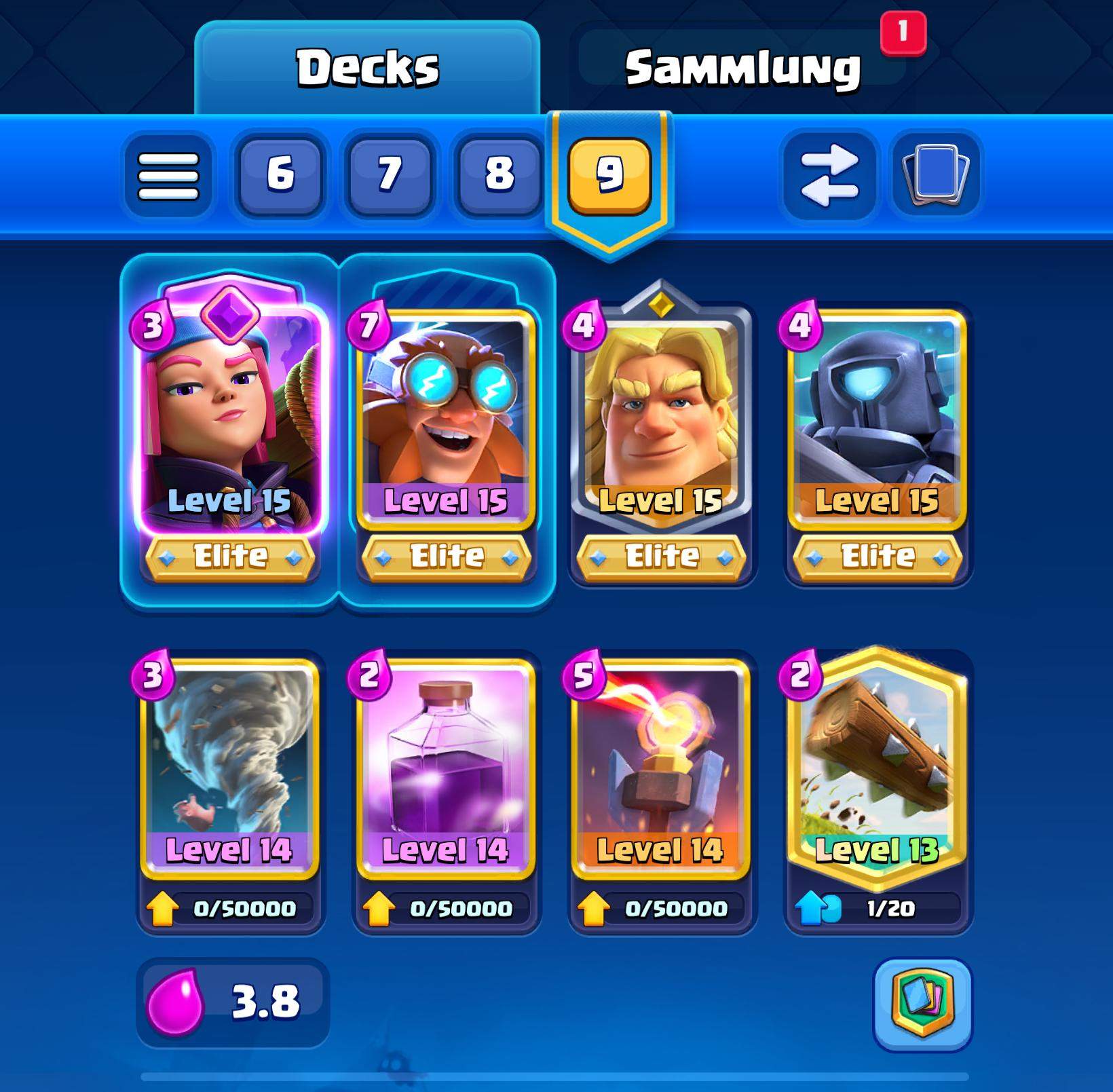 Wie könnte ich mein Clash Royale Deck am besten verbessern? (Supercell ...