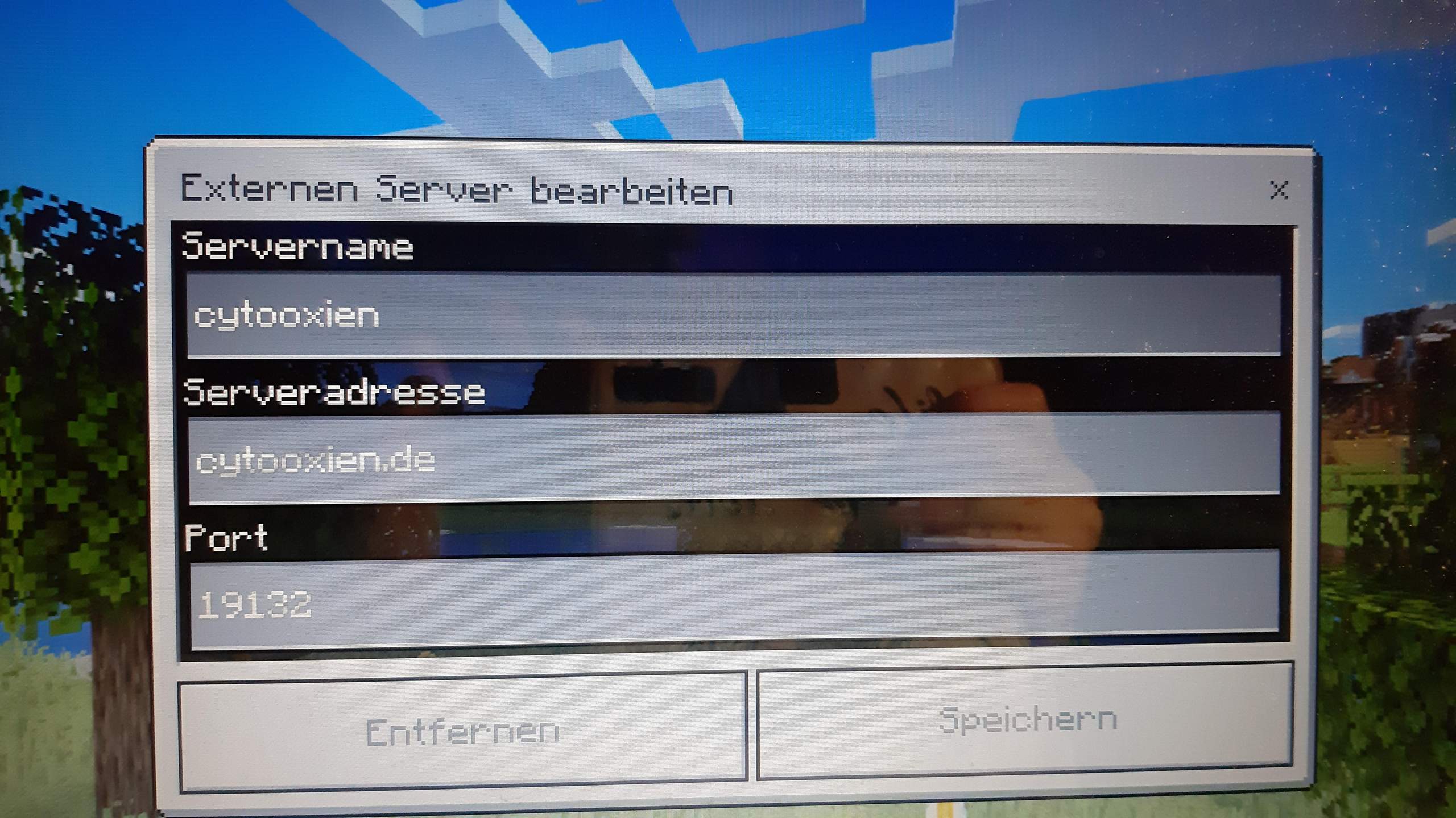 Wie komme ich in den Server cytooxien? (Computer, Spiele und Gaming ...