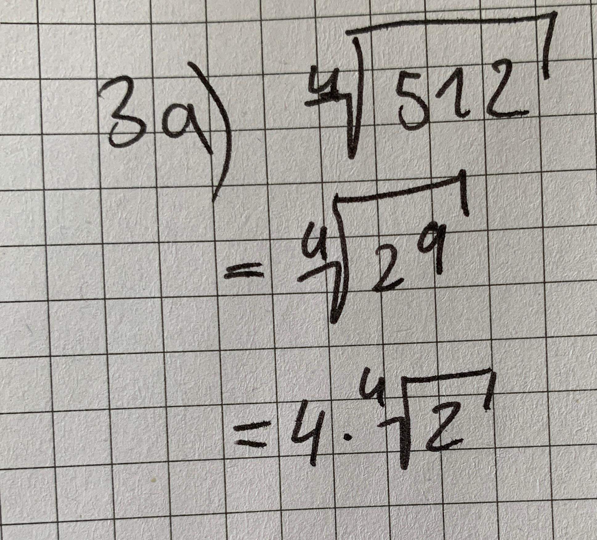 Wie kommt es zu diesem Ergebnis (Wurzelgesetze)? (Schule, Mathematik ...
