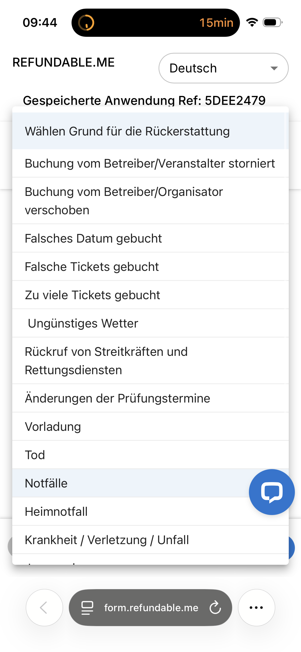 Wie kriege ich von der Reiseversicherung mein Geld für den Flug wieder ...