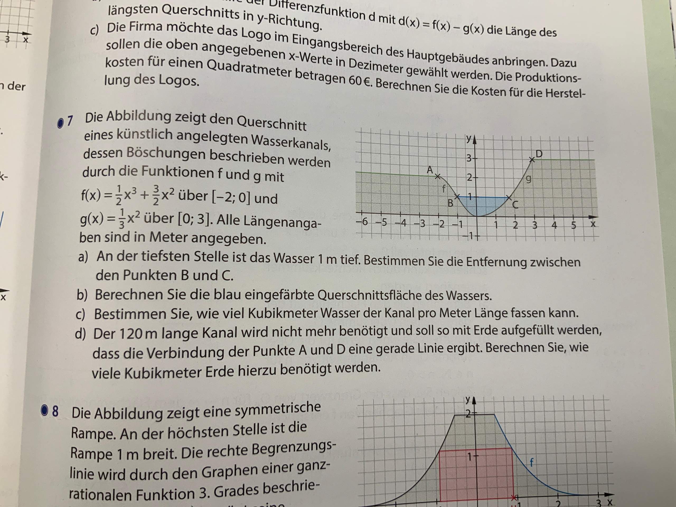 Wie löst man diese Aufgabe? (Hausaufgaben, rechnen, Funktion)