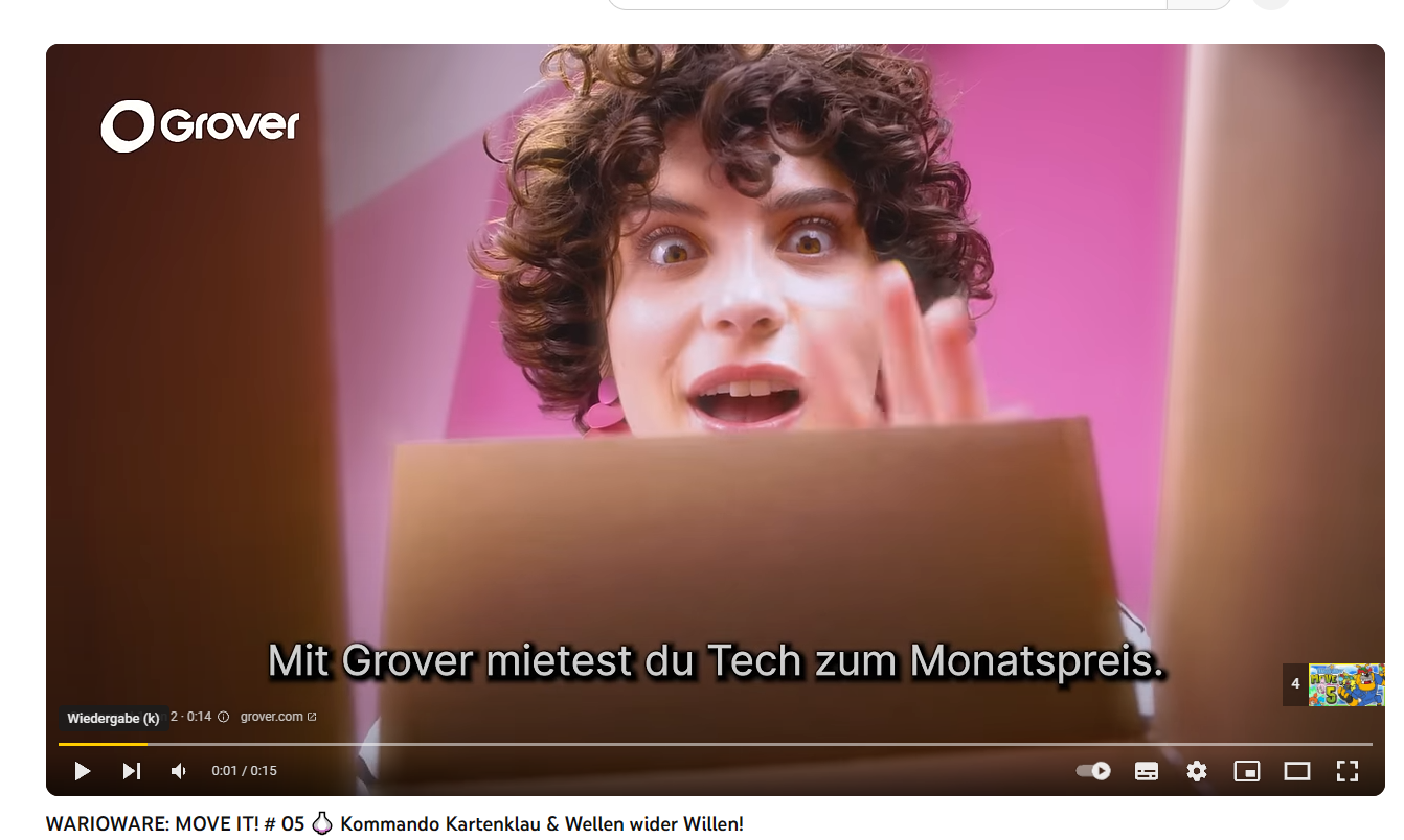 wie nennt man die diese nervigen clips bei youtube? (Computer, Clip)