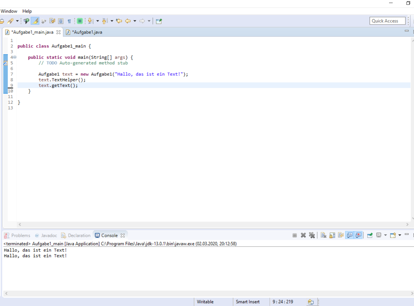 Wie Programmiere ich einen Zähler? (Computer, programmieren, Java)