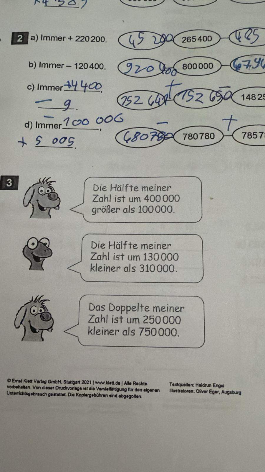 Wie rechnet man das? (rechnen, Zahlen, Rechenweg)