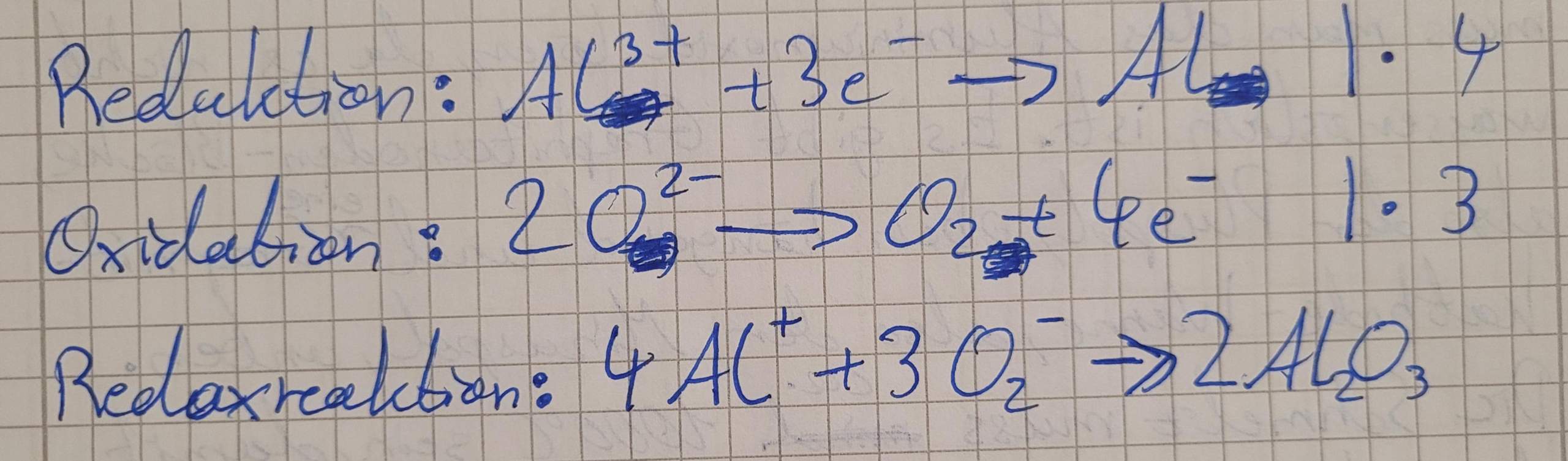 Wie Redoxreaktion? (Reaktionsgleichung, chemische Reaktion)