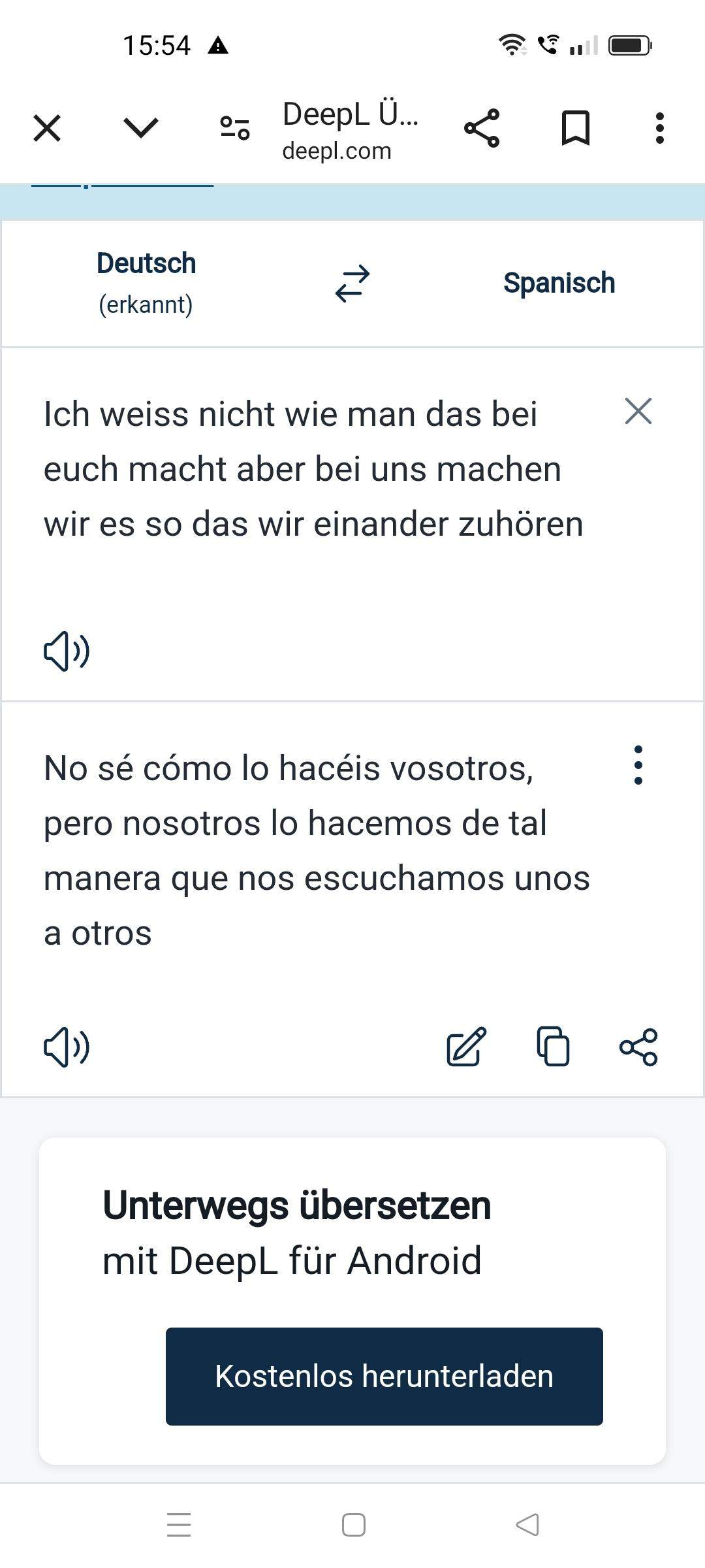 Wie sagt man die Aussage auf Spanisch? (Sprache, Lernen, Übersetzung)