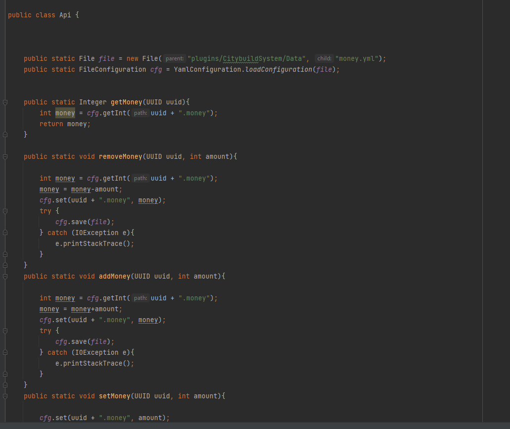 Wie setzte ich nach 3 Zahlen ein "."? (Java, Spigot)