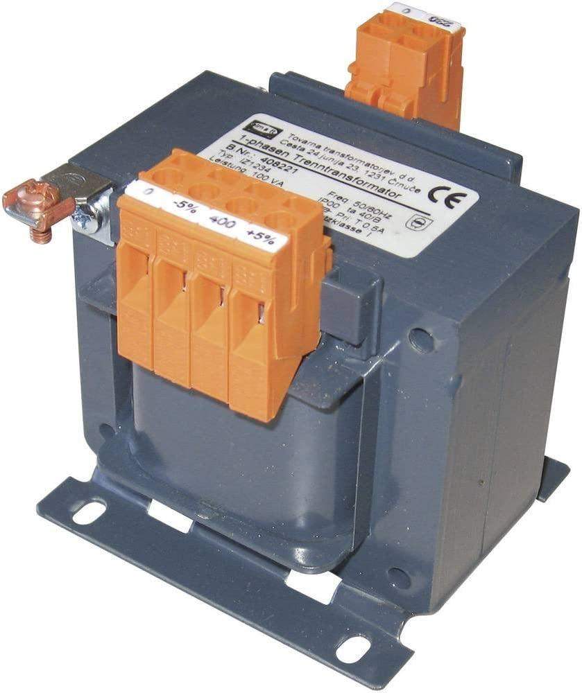 Wie sichere ich einen 100VA ( 100W ) Trenntrafo ab? (Elektronik, Strom)
