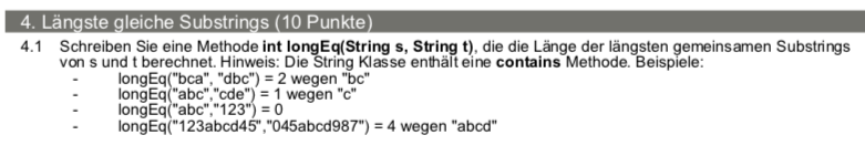 Wie Soll Man In Diese Aufgabe Vorgehen Java Mathe String Mathematik